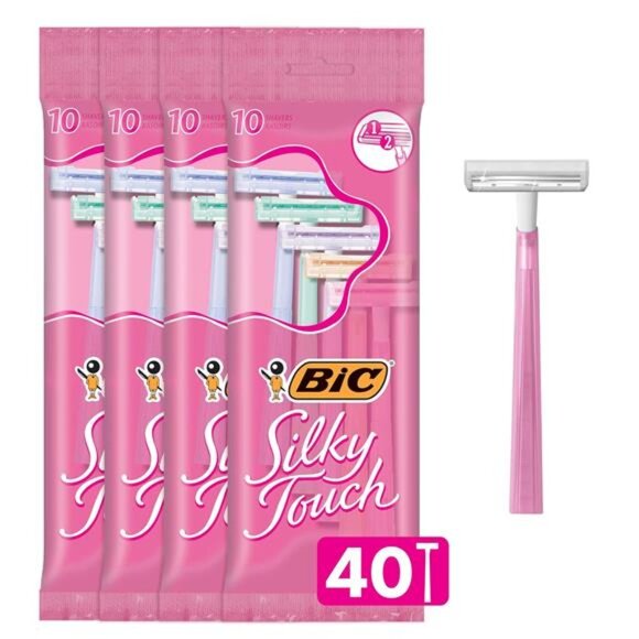 Branded | Other | Bic Silky Touch Womens Disposable Razors With 2 ...